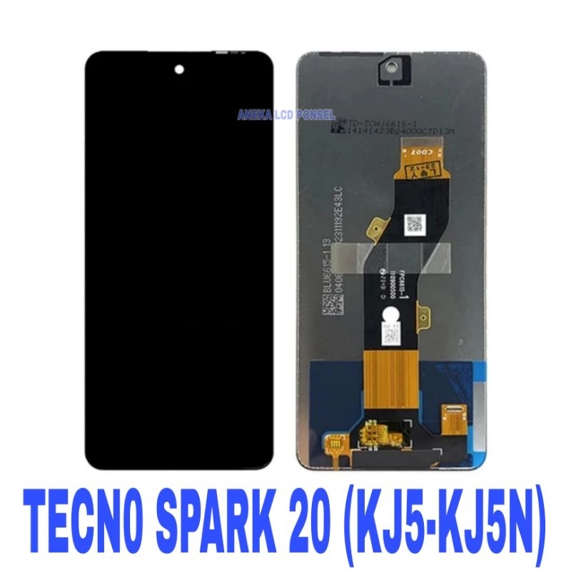 Jual LCD+TOUCHSCREEN TECNO SPARK 20 NFC (KJ5-KJ5N) FULLSET | Shopee Indonesia