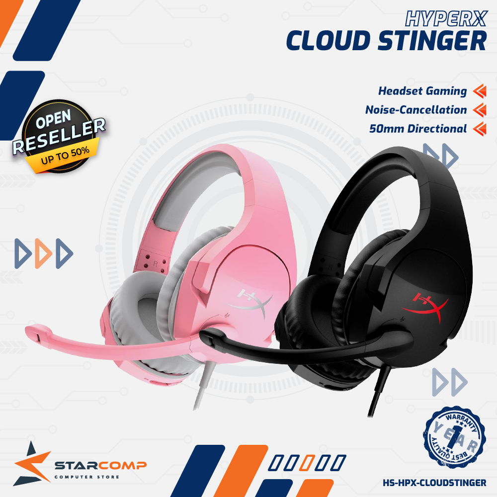 Jual HyperX Cloud Stinger Gaming Headset | Shopee Indonesia