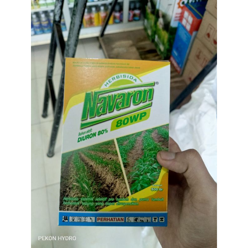 Jual NAVARON 80 WP - 500 GRAM - Diuron Herbisida Pembeku Biji Gulma ...