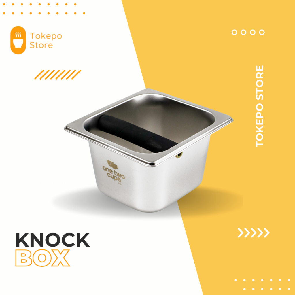 Jual One Two Cups Wadah Knock Box Espresso Kopi Waste Container 17cm ...