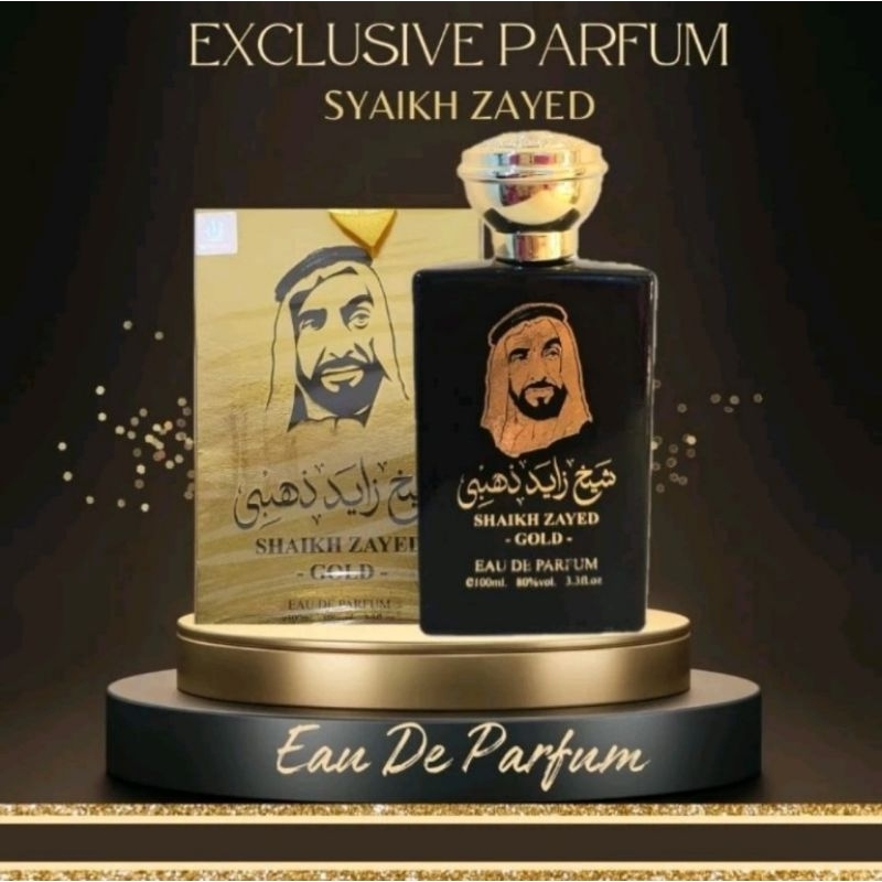 Jual PARFUME SHAIKH ZAYED - GOLD EAU DE PARFUM BY AL SHIYUKH , PARFUME ...