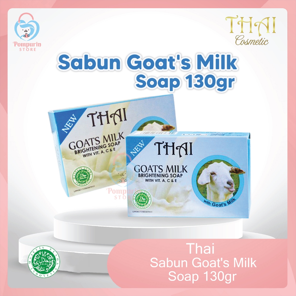 Jual Thai Sabun Goat's Milk Soap 130gr (Bar Soap) Sabun Pemutih ...