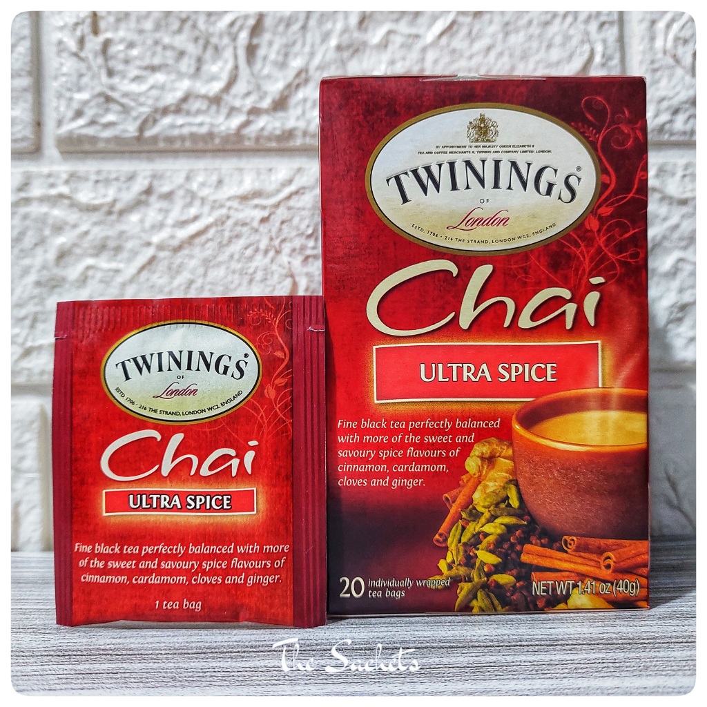 Jual Twinings Chai Ultra Spice Tea Sachet | Shopee Indonesia
