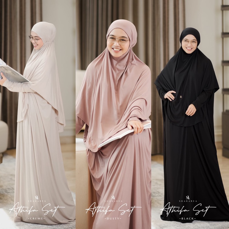 Jual Athifa Set ( Satu Set ) by shArarea | Shopee Indonesia