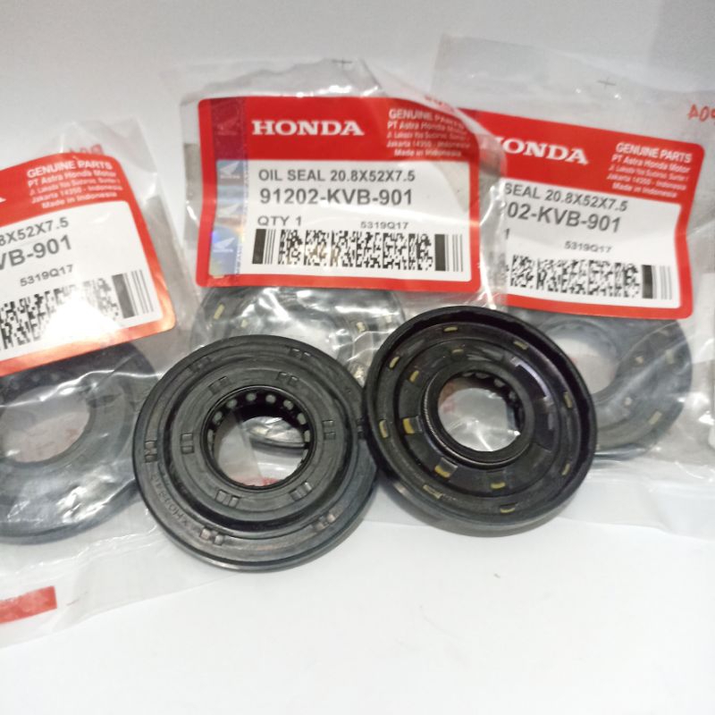 Jual KVB Sil Kruk Oil Seal - Seal Kruk As Motor Honda Beat, vario, scoopy, spacy (Kode 91202-KVB ...