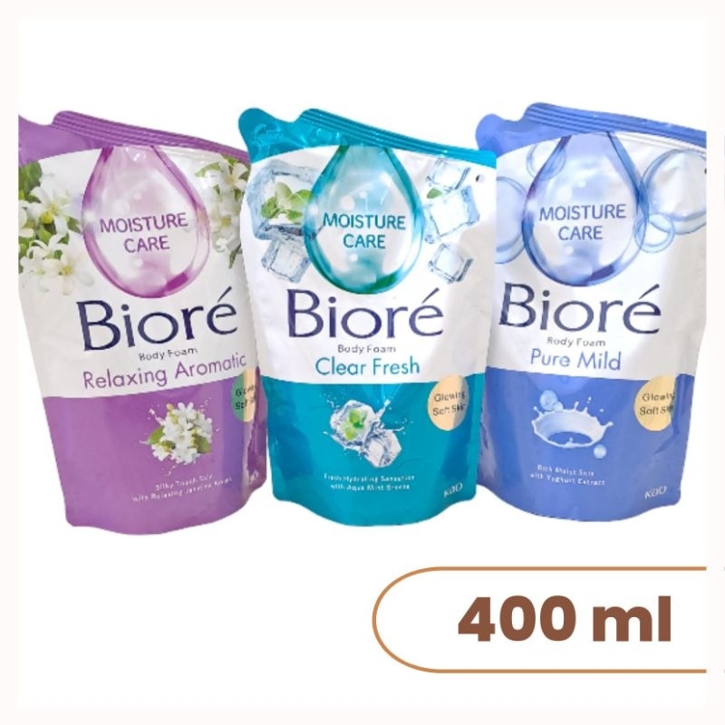 Jual Biore Guard - Biore All in 1 - Biore Moisture Care 450ml / 400ml Body Foam Sabun Mandi ...