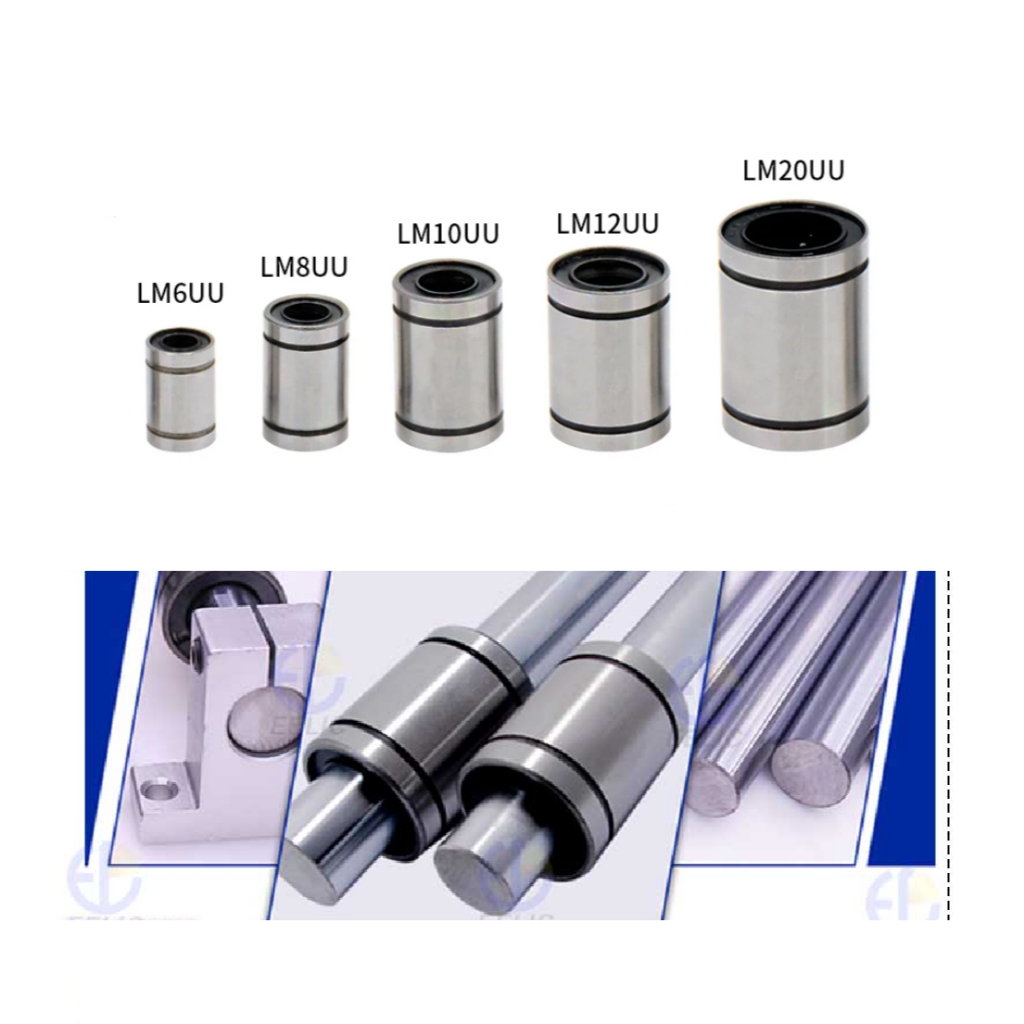Jual Linear Ball Bearing LM5UU LM6UU LM8UU LM10UU LM12UU LM13UU LM16UU ...