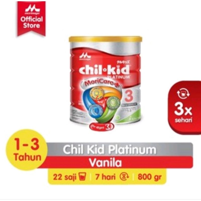 Jual MORINAGA CHILD KID PLATINUM 800g SUSU FORMULA PERTUMBUHAN ANAK ...