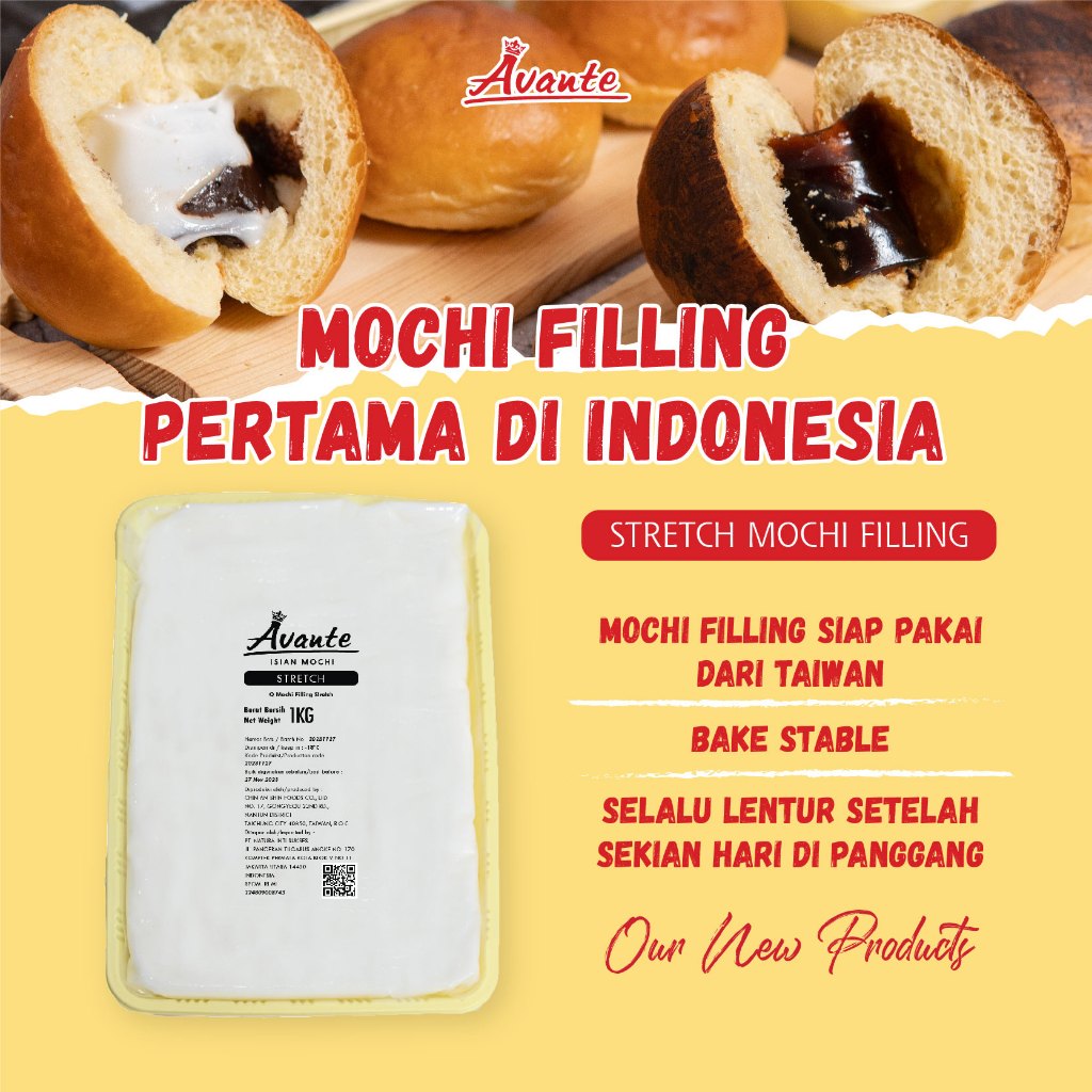 Jual Mochi Stretch / 1 Kg / Mochi siap pakai | Shopee Indonesia