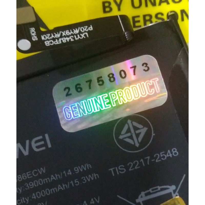 Jual Huawe HB486486ECW / HB486586ECW Original 100% GENUINE Batu Batre ...
