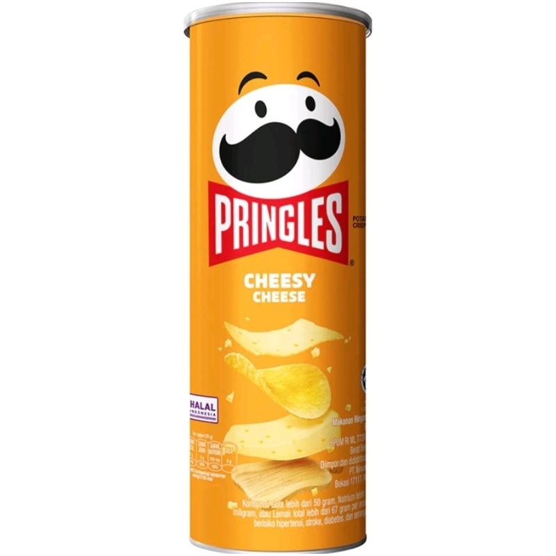 Jual PRINGLES POTATO CHEESY CHEESE KLG 102 GR | Shopee Indonesia