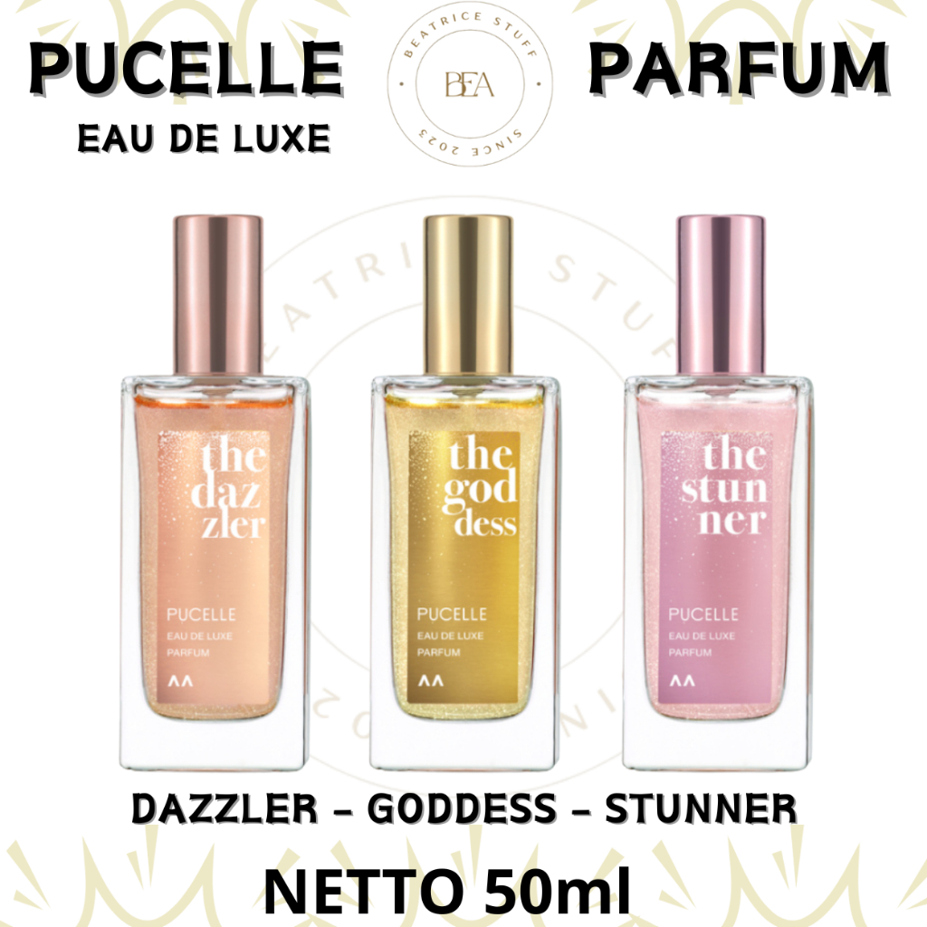 Jual PUCELLE Eau De Luxe Parfum Series 50 mL | The Stunner | The Godess ...