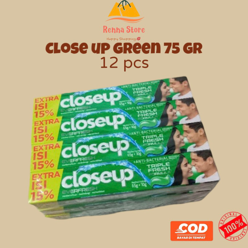 Jual Closeup Pepsodent Merah Action 123 Ciptadent Pasta Gigi 75gr (isi ...