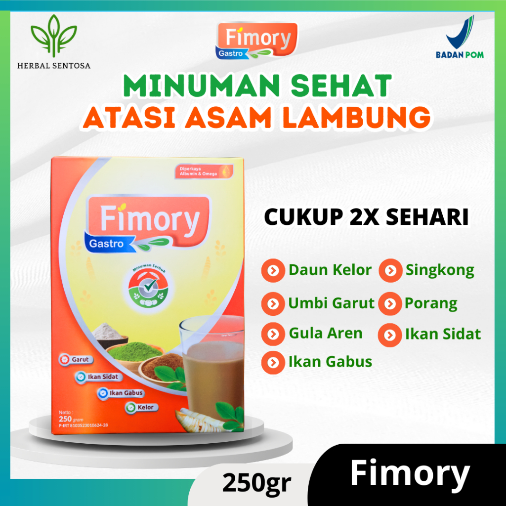 Jual FIMORY GASTRO Minuman Sehat Asam Lambung - Obat Maag Gerd | Sudah ...