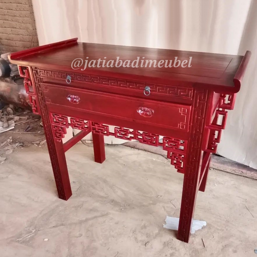Jual Meja Sembahyang Meja Altar Meja Leluhur Cina Minimalis Ukir Kayu ...
