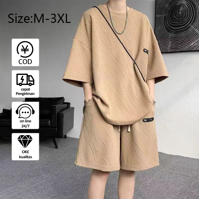 Jual Setelan pria satu set fashion outfit pria 1 set lengkap keren Baju ...