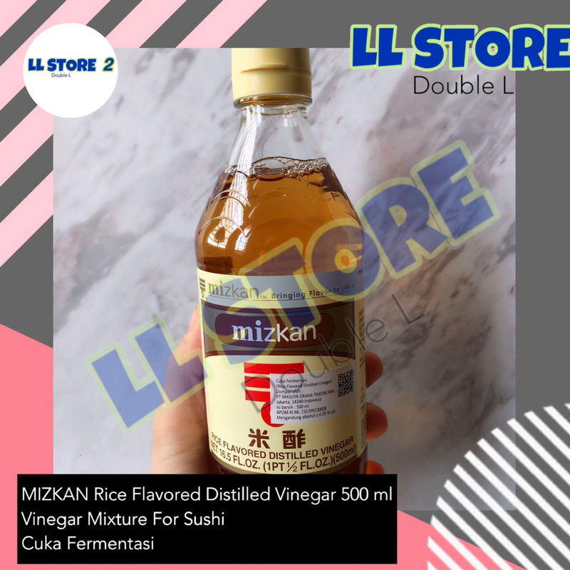 Jual MIZKAN Rice Flavored Distilled Vinegar For Sushi kome su 500 ml | Cuka Jepang | Shopee ...