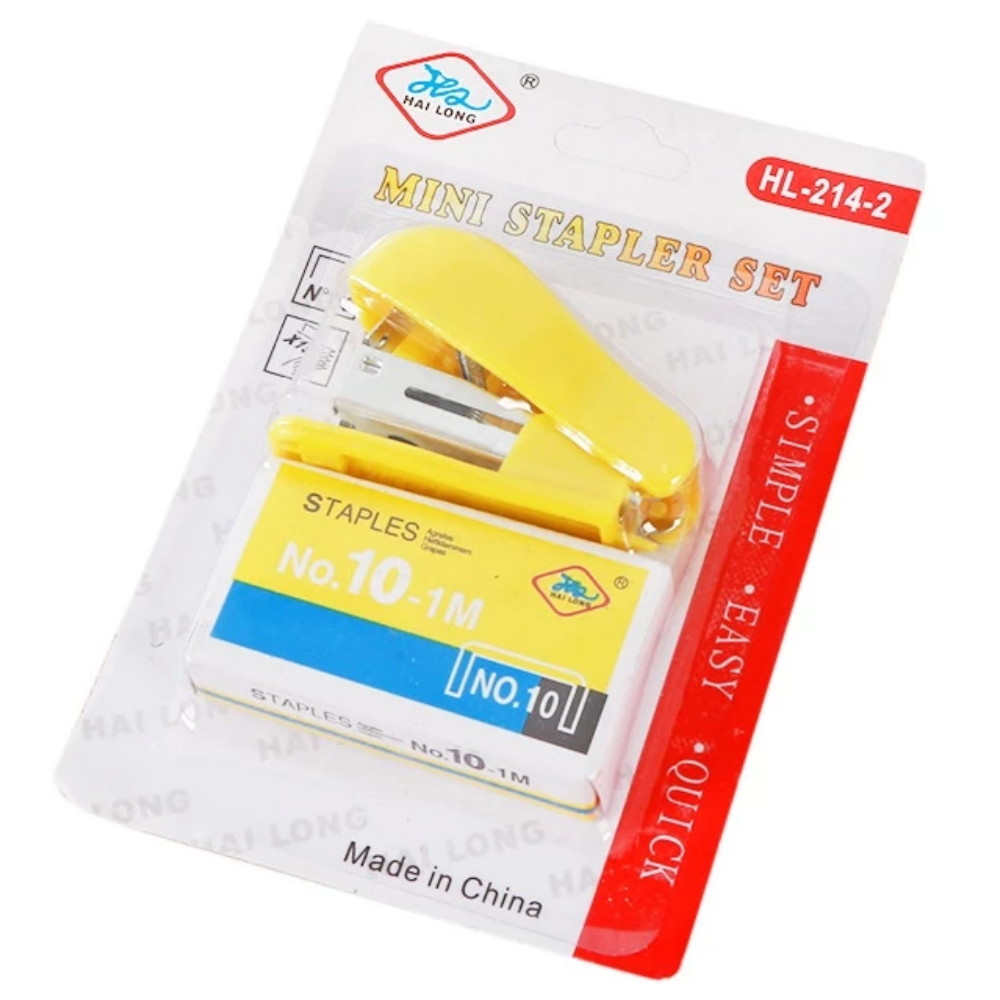 Jual MINI STAPLER PLUS ISIl | Shopee Indonesia