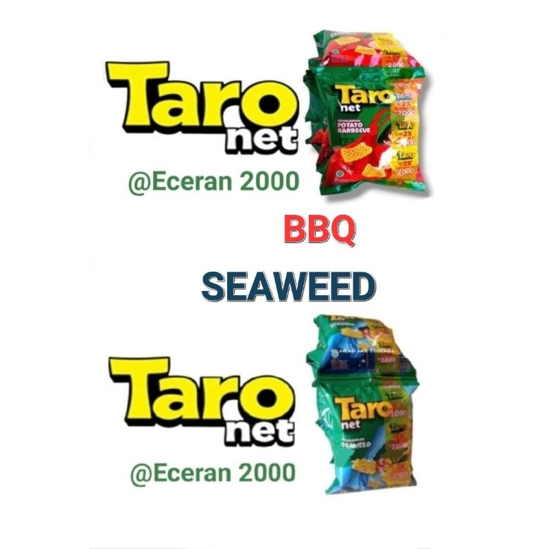 Jual Taro Net ( Renceng ) - Snack Ciki Chiki Kerupuk Krupuk Taro Net ...