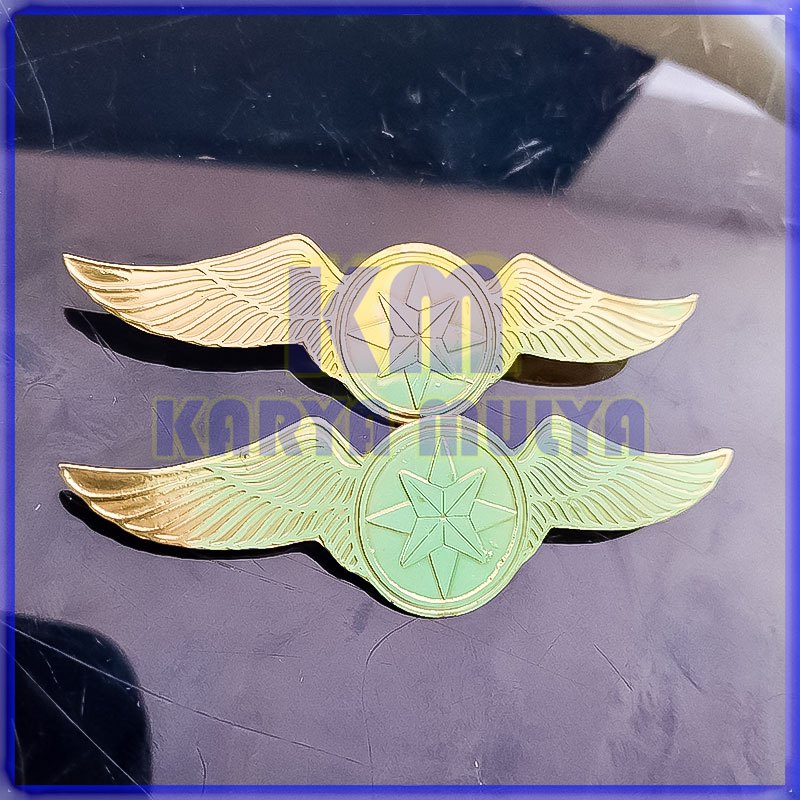 Jual Brevet Wing Logo Bintang - Wing Atribut Sekolah Pelayaran - Karya ...
