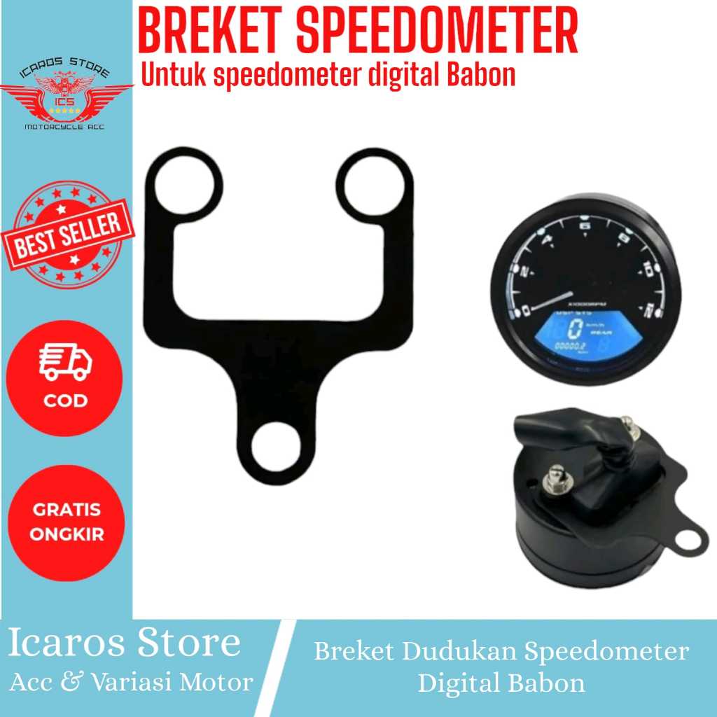 Jual Breket dudukan speedometer babon bracket spidometer digital babon ...