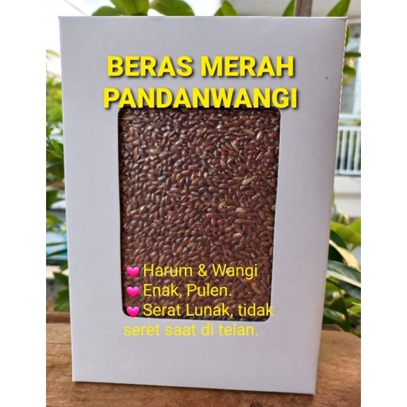 Jual Rekomendasi beras merah untuk diet jenis pandan wangi 1 gram ...