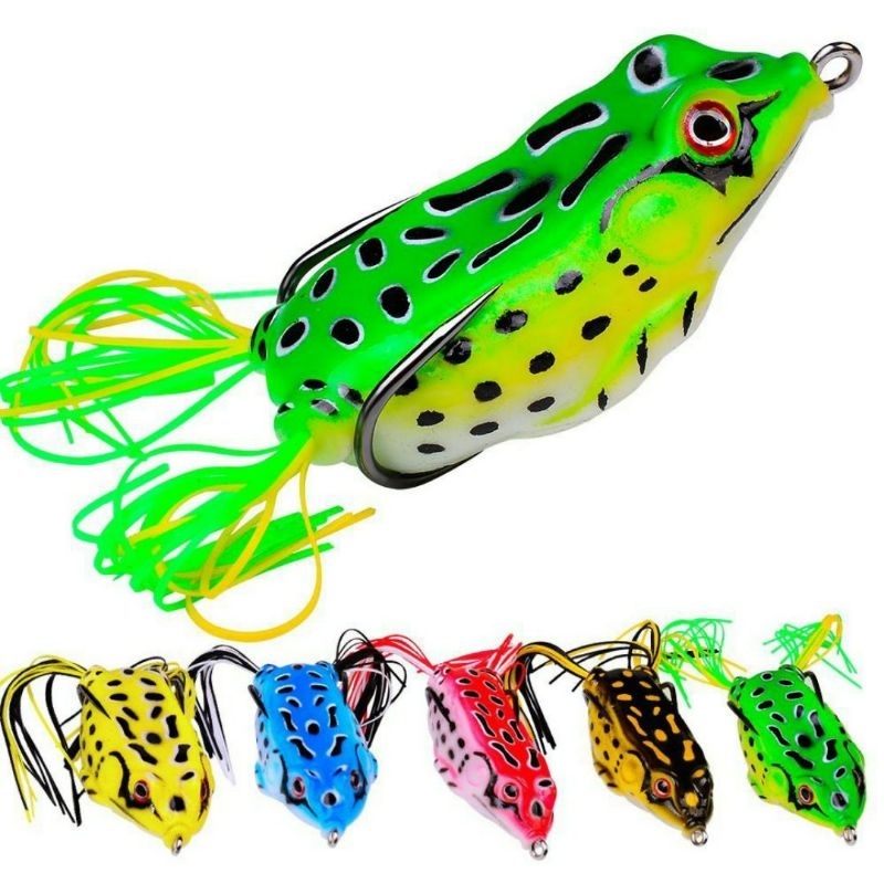 Jual SOFT FROG LURE 4cm/5g Umpan Casting Pancing Kodok Silicone ...
