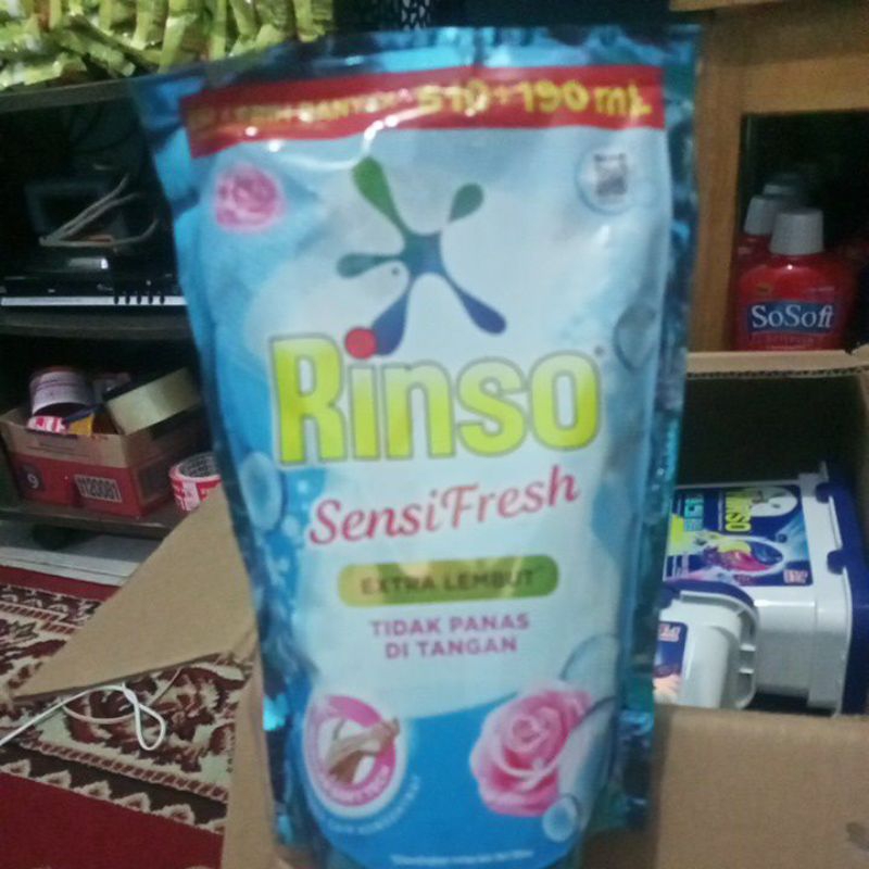 Jual RINSO Molto micellar soft@700ml | Shopee Indonesia
