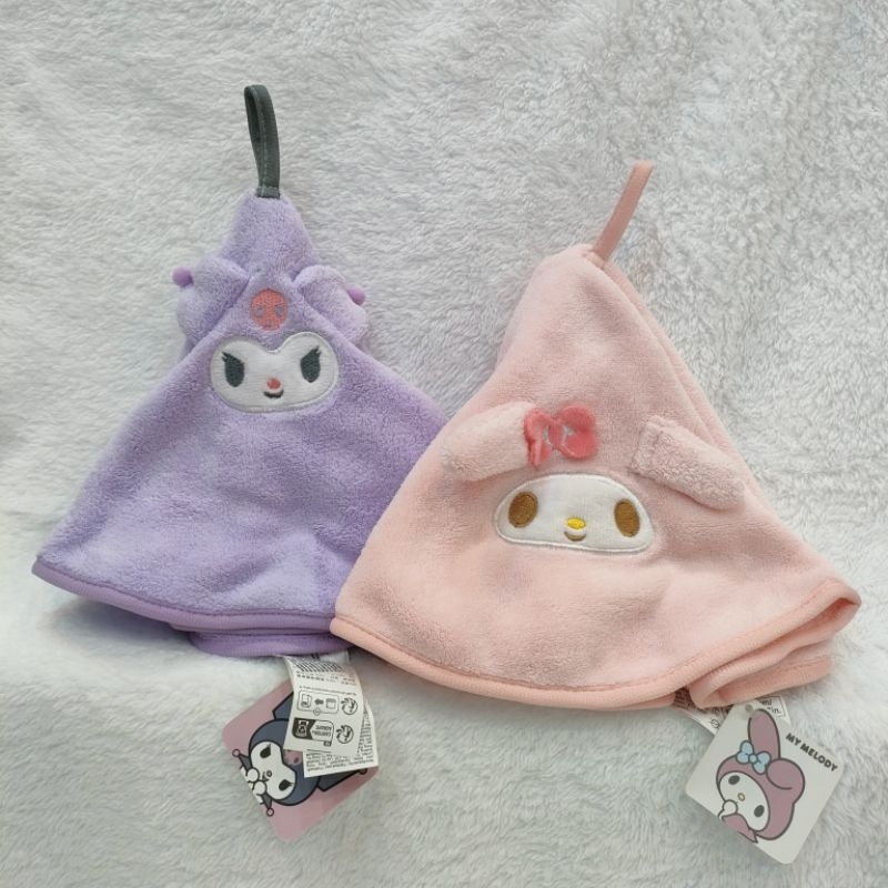 Jual Official BALI MINISO X Sanrio Kain Lap Tangan My Melody / Kuromi ...