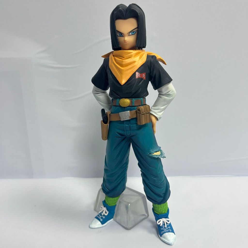 Jual [ Foto Asli ] Statue Dragon Ball Android 17 Recast 24cm | Shopee ...