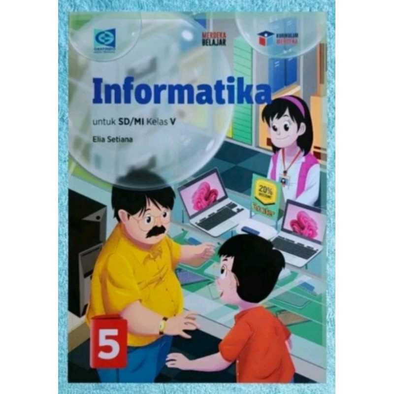Jual Grafindo Informatika SD MI Kelas 5 V Kurikulum Merdeka | Shopee ...