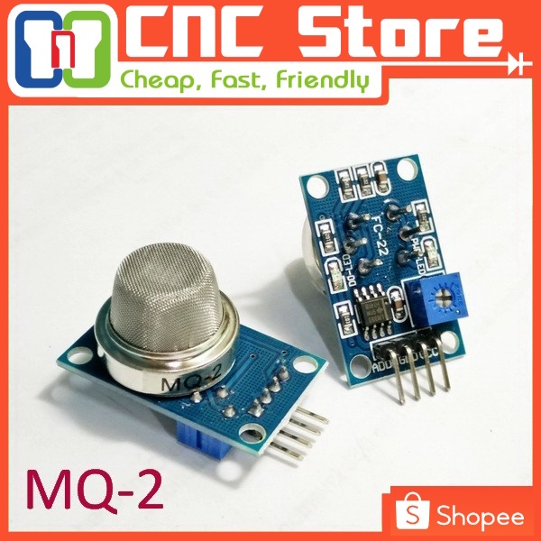 Jual [SEN-0013] MQ-2 MQ2 LPG BUTANE METHANE GAS SMOKE SENSOR MODULE FOR ARDUINO | Shopee Indonesia