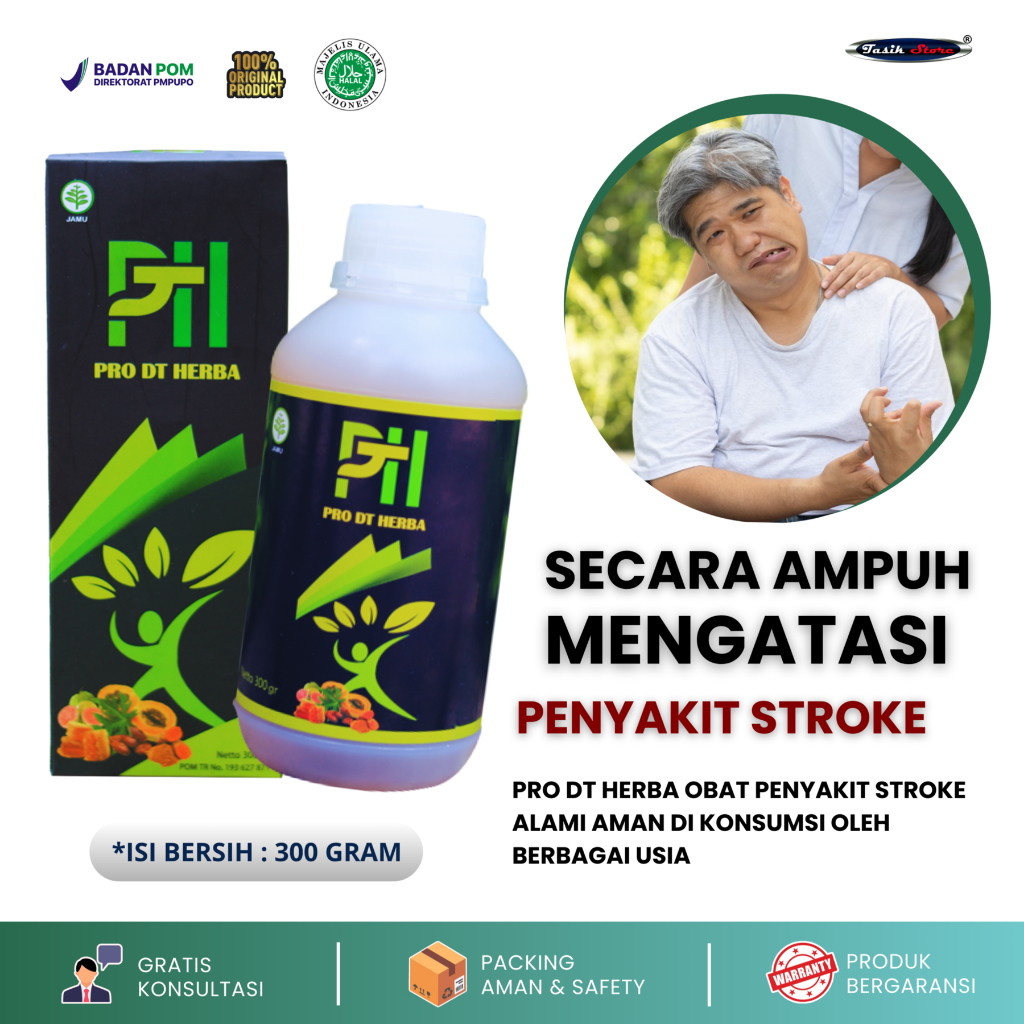 Jual Obat Stroke Lumpuh Bells Palsy Ampuh Syaraf Kejepit Otot Kaku Pro ...