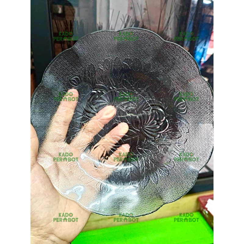 Jual Piring Kaca Murah Satuan -Piring Makan Beling - Piring Kaca ...
