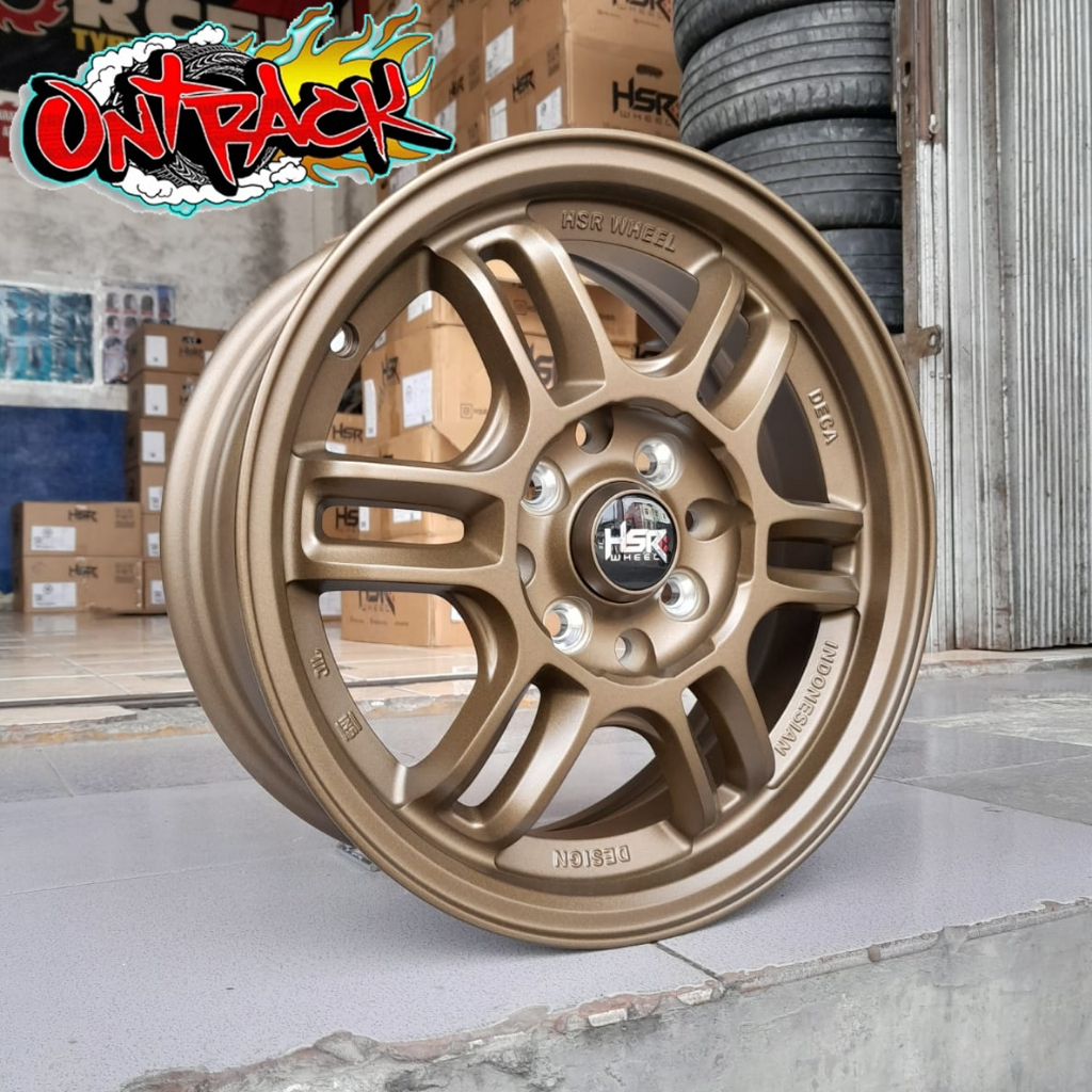 Jual Velg Racing Murah AERI HSR Ring 14 Lebar 5,5 Pcd 4x100/4x114,3 Pelek Mobil R14 Agya Brio ...