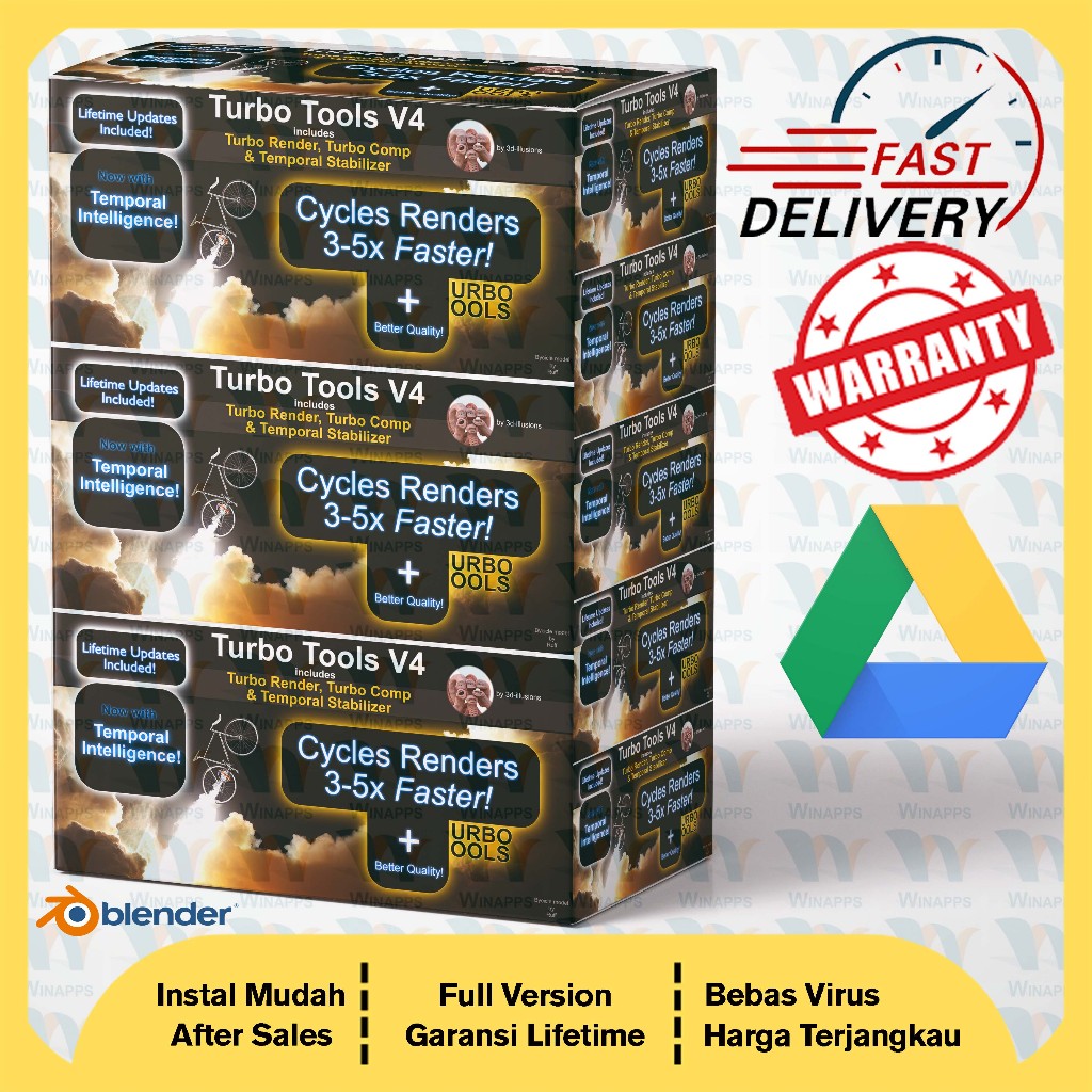 Jual Turbo Tools V4 for Blender 3D | Shopee Indonesia