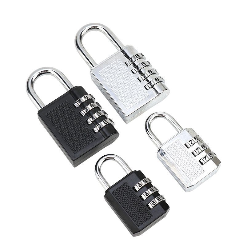 Jual Gembok Pin Nomor / Gembok Password Mini 3 Digit / 4 Digit ...