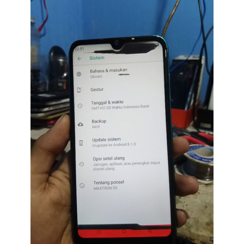 Jual mesin hp Maxtron s9 mesin yala normal minus lcd ada tompel ...