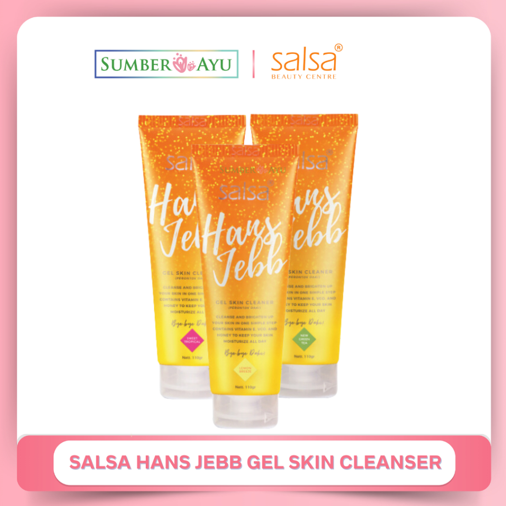 Jual SALSA HANS JEBB GEL SKIN CLEANSER 110GR | Shopee Indonesia