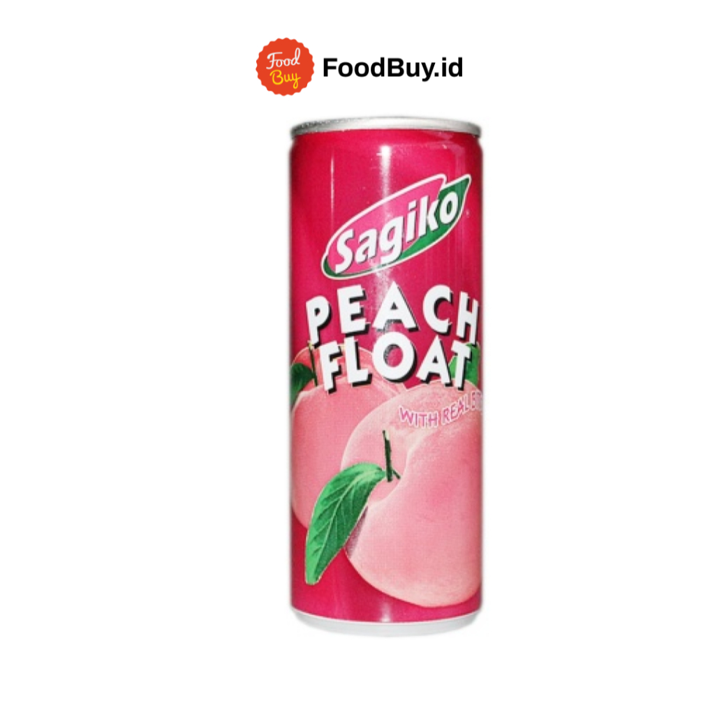 Jual Sagiko Peach Float With Real Bits 250ml | Shopee Indonesia