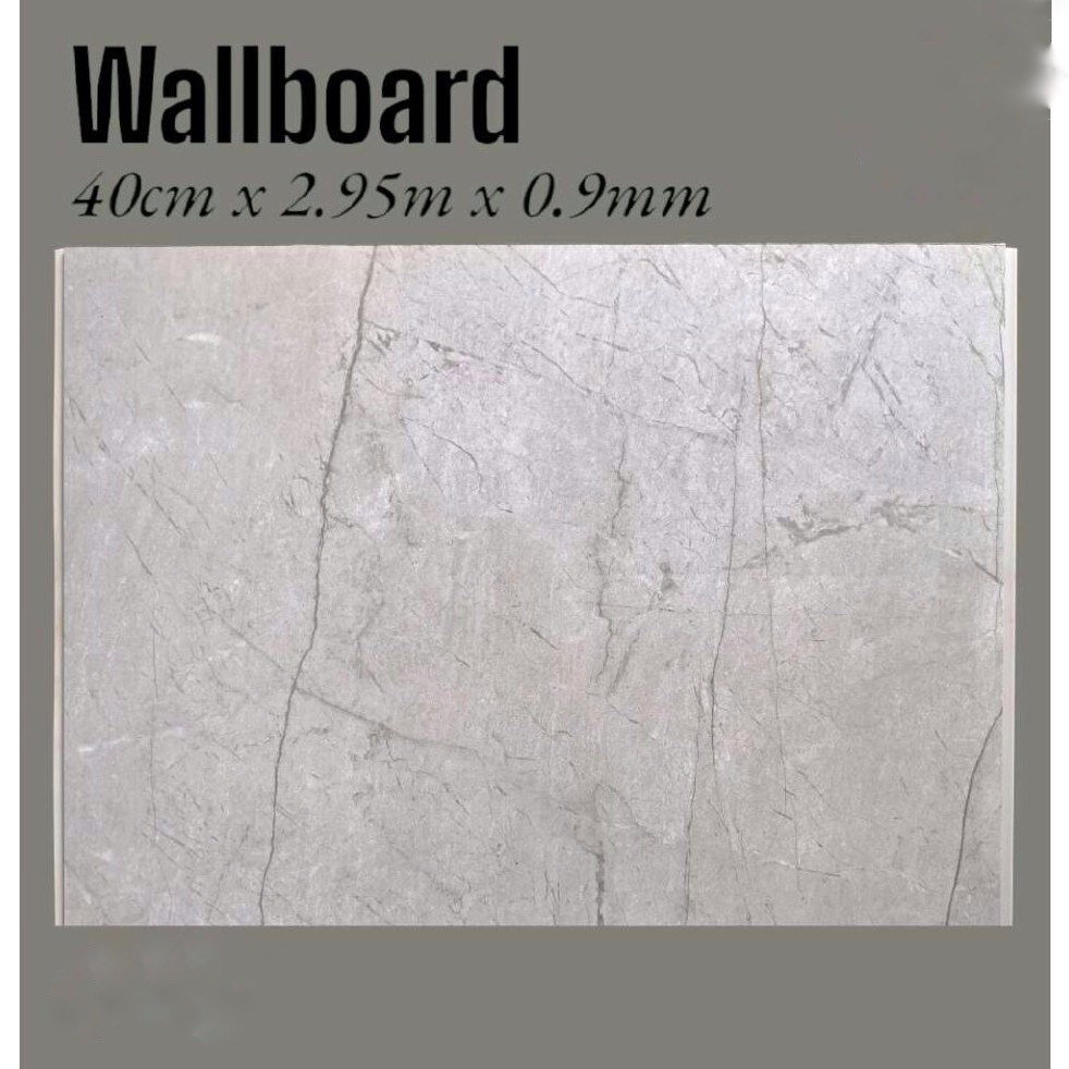 Jual [2.95METER x 40 CM] Wallboard PVC Marmer Kayu Hiasan Dinding/ Wall ...
