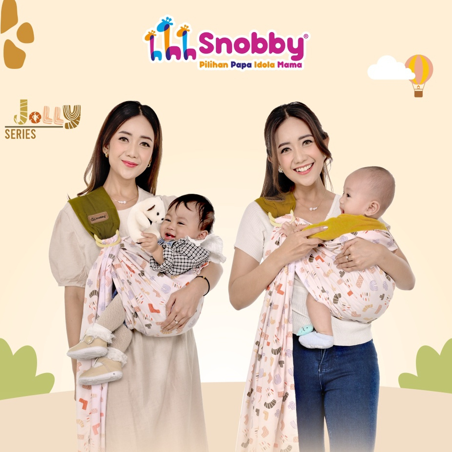 Jual Snobby Gendongan Sling Multifungsi + Saku Print Jolly Series ...