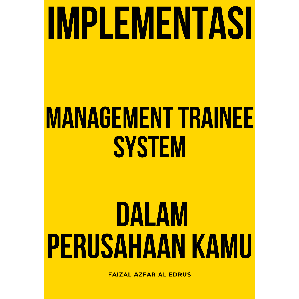 Jual Workbook Management Trainee System | Shopee Indonesia