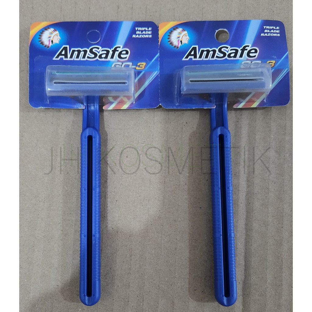 Jual ALAT CUKUR AMSAFE GO-3 BLUE | Shopee Indonesia