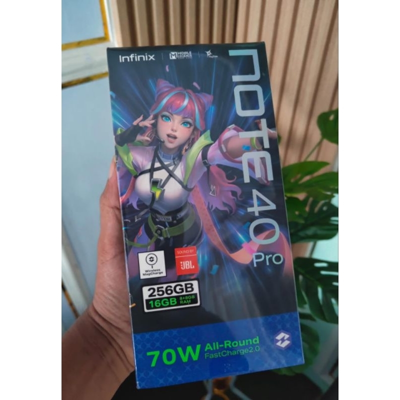 Jual Infinix Note 40 Pro 8/256 QC 70watt Garansi Resmi | Shopee Indonesia