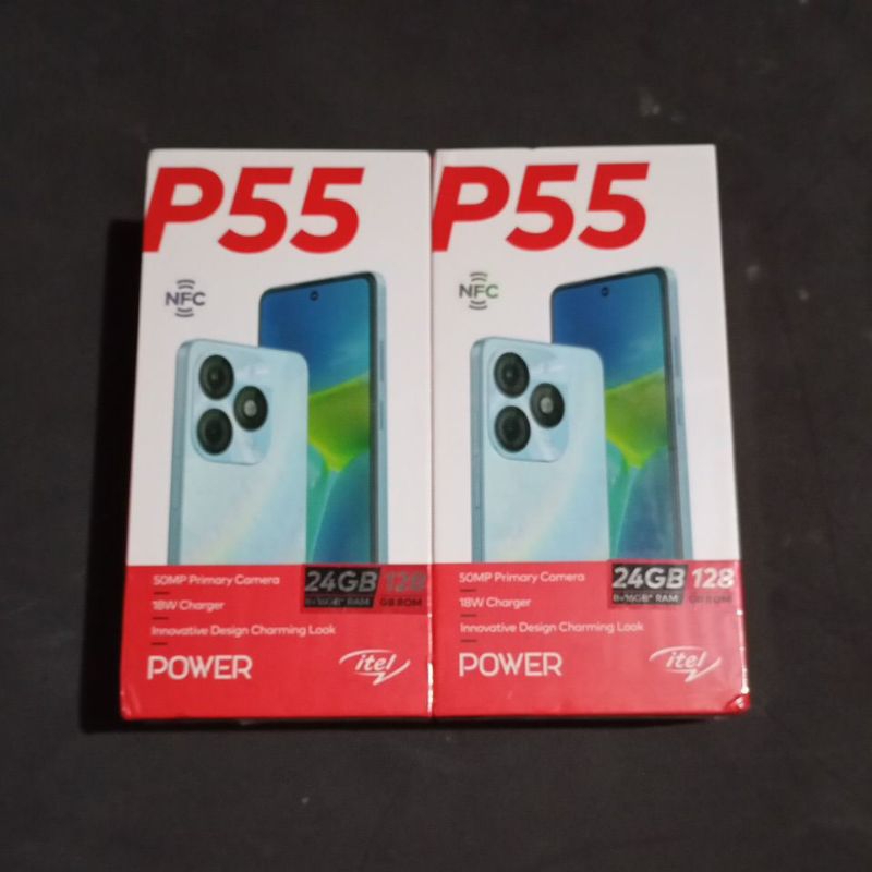 Jual Itel P55 8-128GB NFC Garansi Resmi | Shopee Indonesia