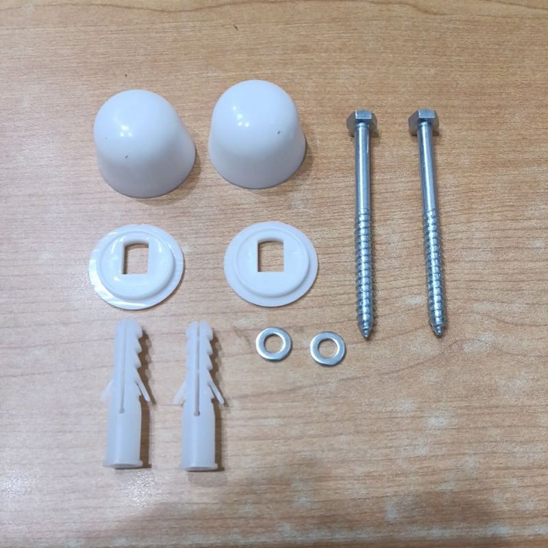 Jual Baut Closet Duduk / Sekrup Closet Duduk 1set | Shopee Indonesia