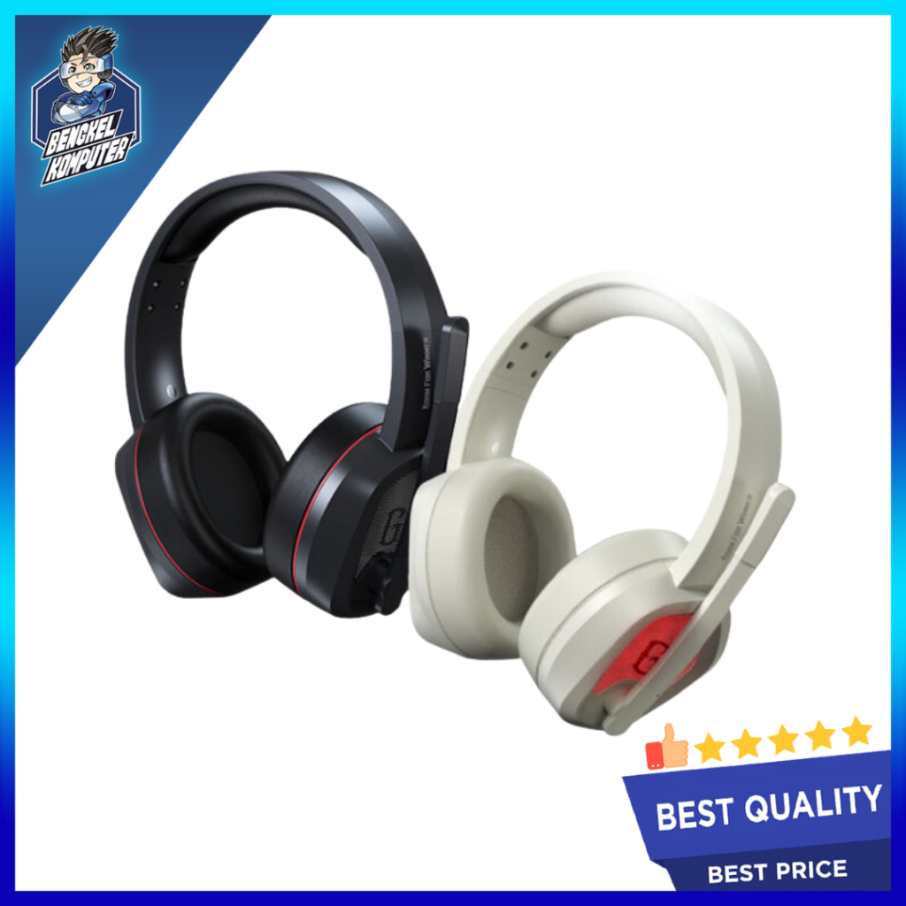 Jual HEADSET GAMING GAMEN SHADOW II BLACK/WHITE | Shopee Indonesia