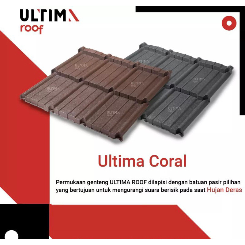Jual Genteng Metal Pasir Ultima Roof | Shopee Indonesia