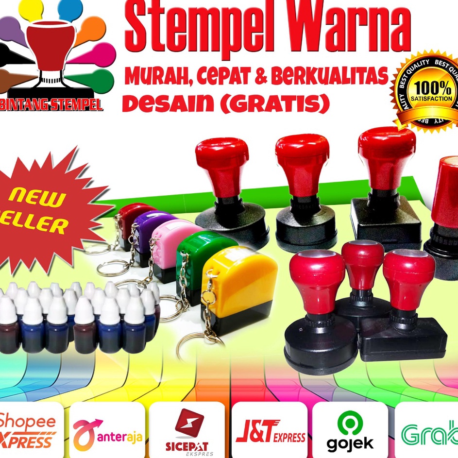 Jual Hot Selling stempel stempel custom stempel otomatis stempel murah ...